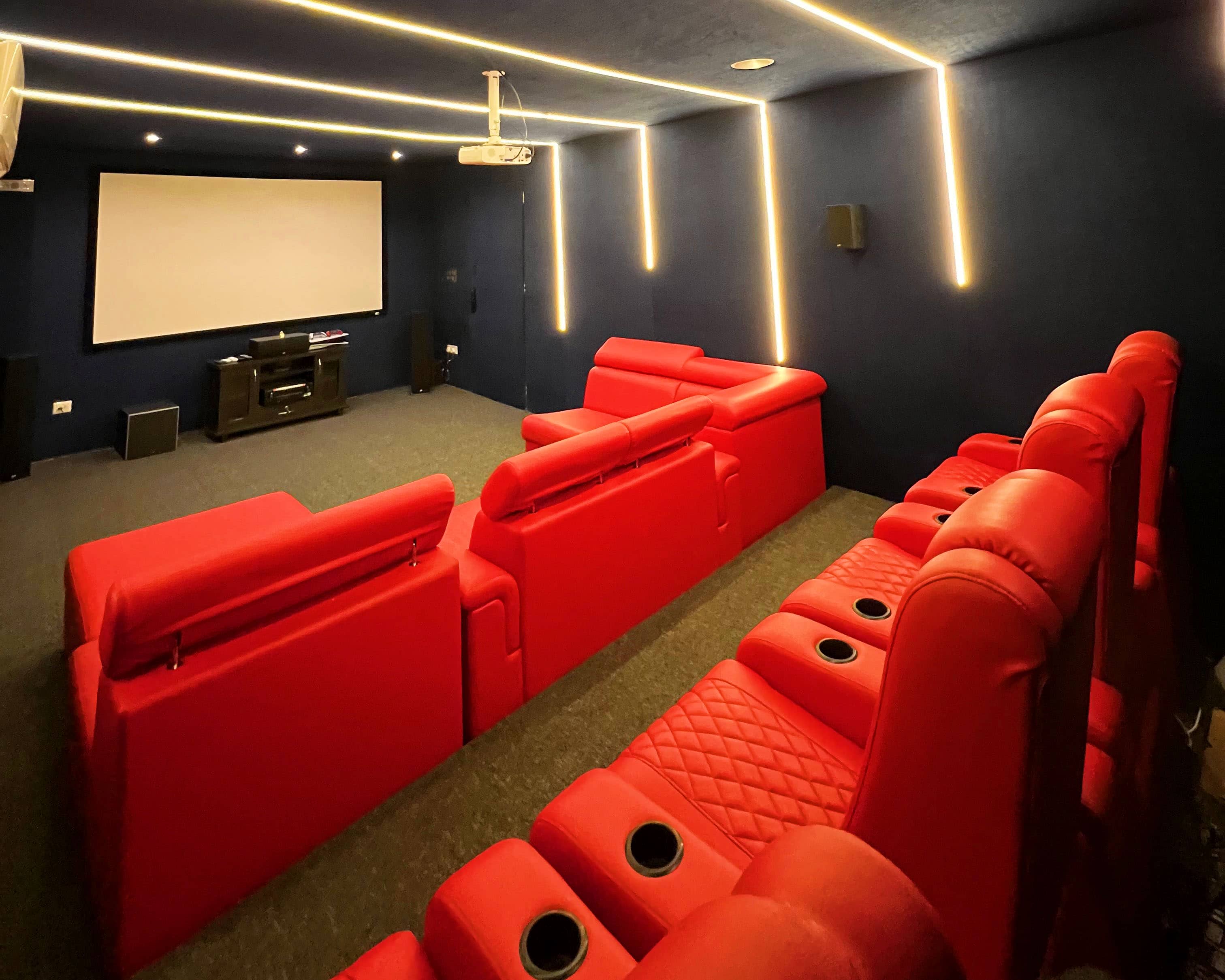 We have theaters all across Bangalore - Rosae Spaces